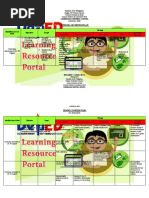 EXAMPLE School Learning Resource Plan Template - LR Plan | PDF ...