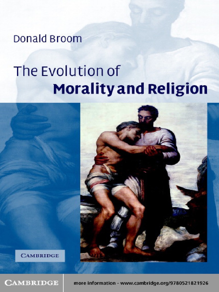 Donald M. Broom - The Evolution of Morality and Religion (2003 ...