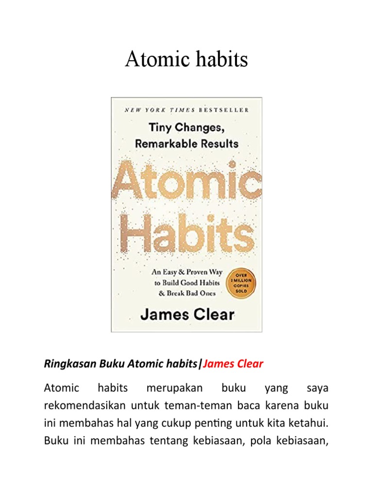Atomic Habits | PDF