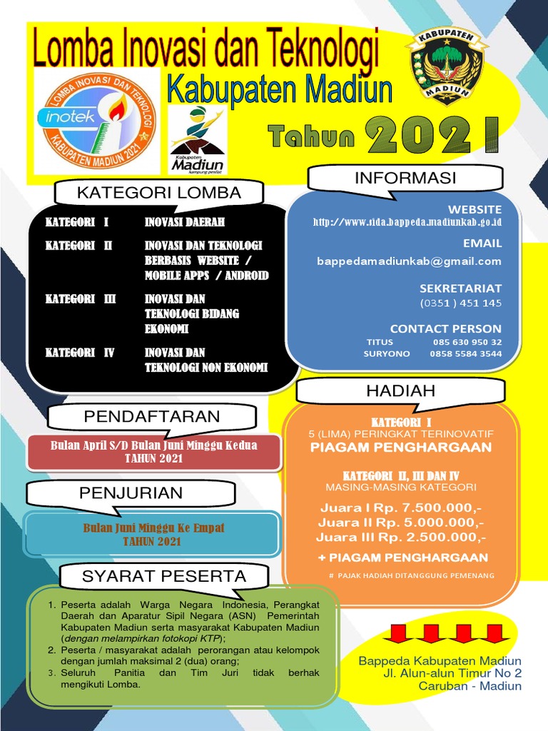 Leaflet Lomba Inotek 2021 | PDF