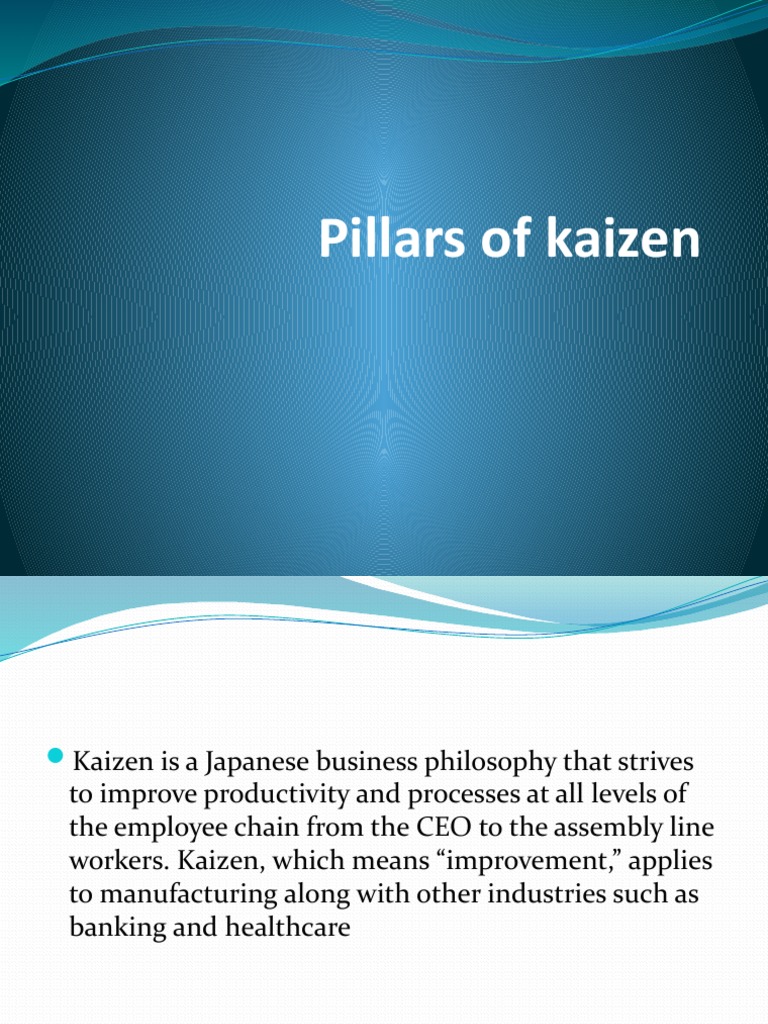 Pillar 3 Kaizen | PDF | Lean Manufacturing | Inventory