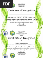 Clean-Up Drive Certificate | PDF | Public Administration | Government ...