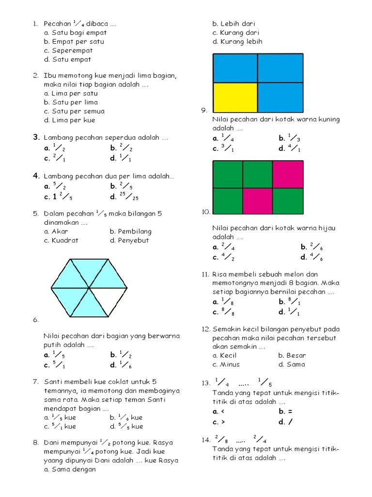 Persiapan TKM Sem 2 Mat Tema 5 Kelas 3 | PDF
