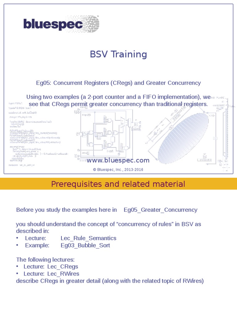 Eg05 CRegs Greater Concurrency | PDF | Interface (Computing) | Computer Programming