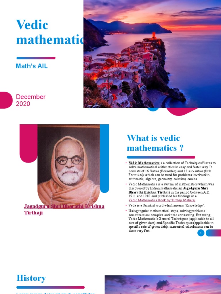 Vedic Mathematics: Math's AIL | PDF | Vedas | Teaching Mathematics