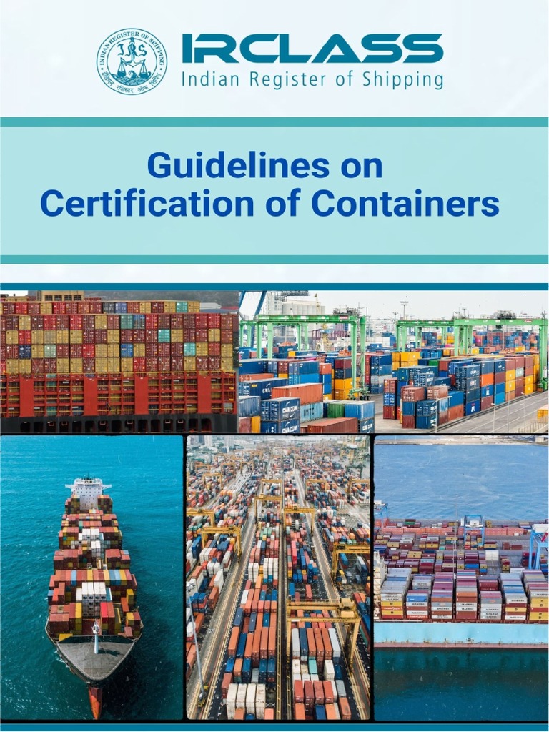 Guidelines On Certification of Containers - Rev 0 - April 2021 | PDF ...