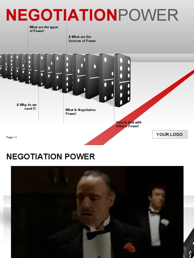 Negotiation Power | PDF | Neuroscience | Power (Social And Political)