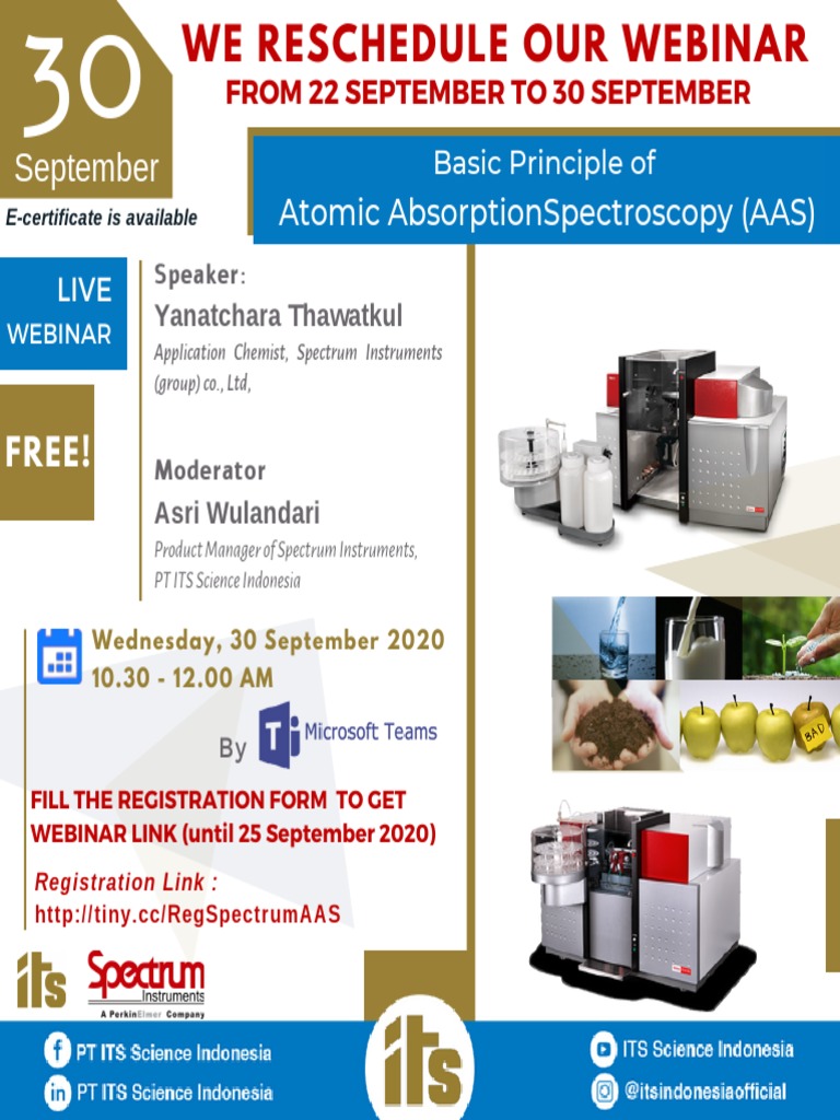 Invitation Spectrum Instruments-AAS | PDF