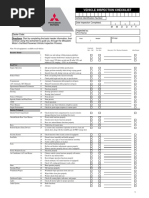 PDI Inspection Form | PDF | Machines | Wheeled Vehicles