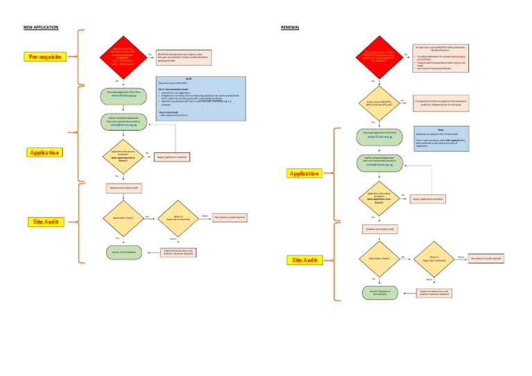 PBU PPVC MAS Flowchart New Application Renewal | PDF | Audit | Business