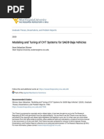 GX9 Baja CVT Specification Overview | PDF | Machines | Land Vehicles