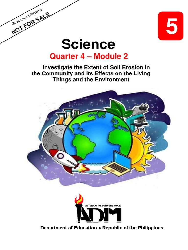 Science 5 Q4-Module 2 | PDF | Erosion | Human Impact On The Environment