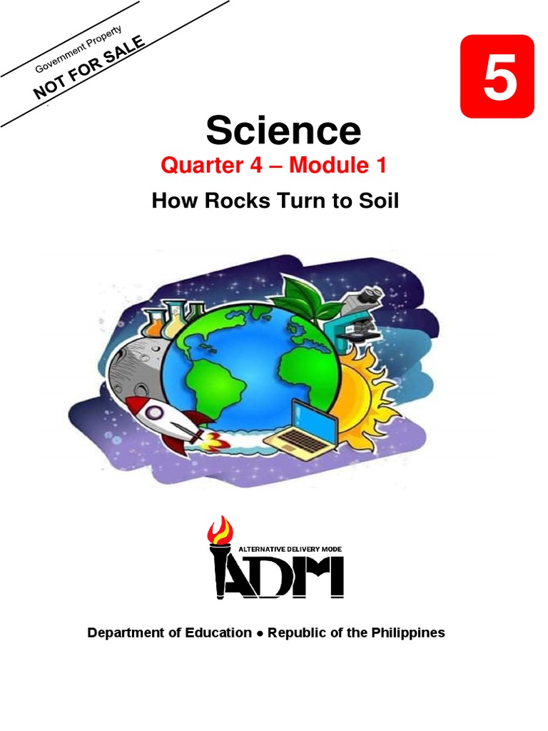 Science 5 Q4-Module 1 | PDF | Rock (Geology) | Weathering