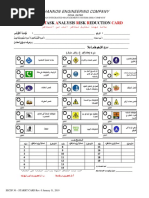 Starrt Card | PDF | Hazards | Prevention