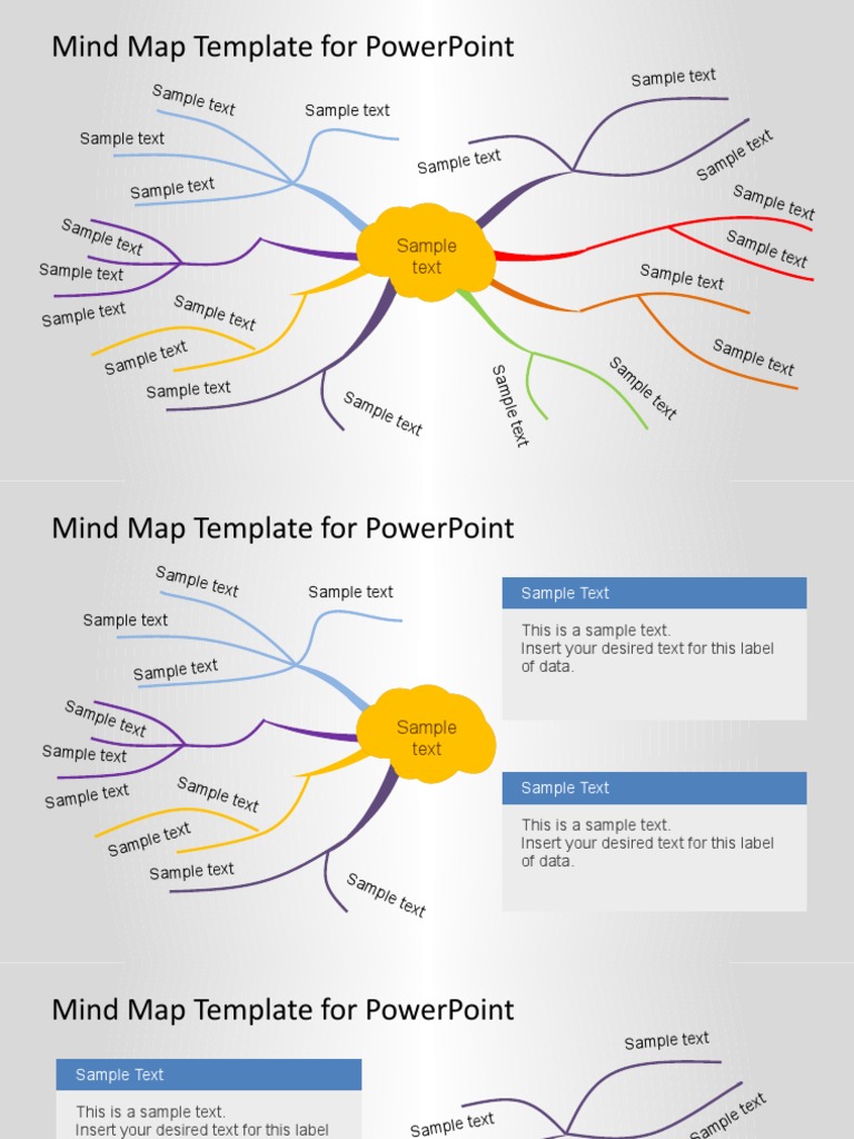 Mind Map Slide Layout | PDF