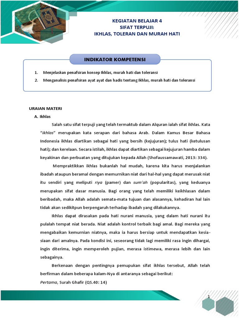 Modul KB 4 (QURDIS) | PDF