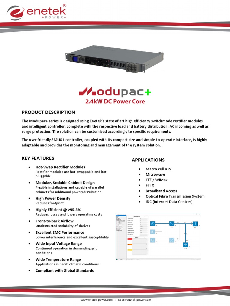 2.4kW High-Efficiency Power Solution | PDF | Rectifier | Electric Power ...