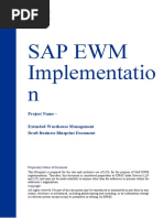 Ewm Configuration Guide | PDF | Warehouse | Packaging And Labeling
