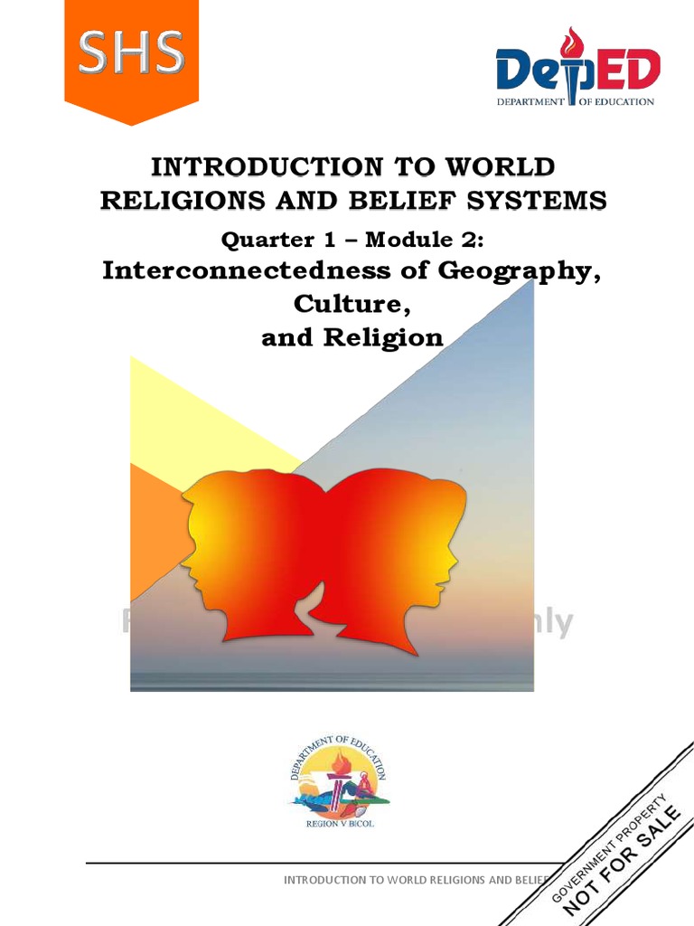 Interconnectedness of Geography, Culture, and Religion: Quarter 1 ...