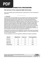 Microscope Maintainance Log Sheet2 | PDF