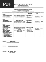 SHS Work Immersion Plan | PDF