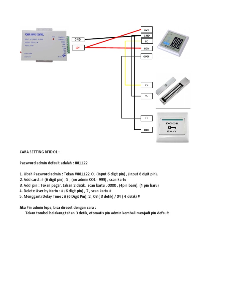 Wiring RFID 01 | PDF