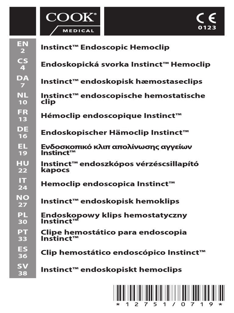 Endoclip Hemoclip | PDF | Magnetic Resonance Imaging | Endoscopy