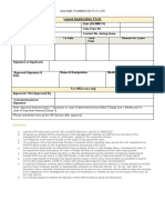 Reimbursement Form HPTR 6 | PDF | Finance & Money Management