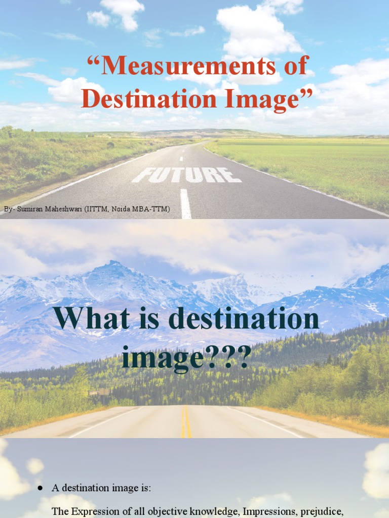 Measurements of Destination Image | PDF | Consumer Behaviour | Behavior