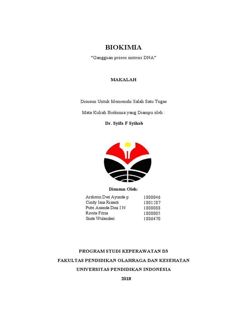 BIOKIMIA | PDF | Kesehatan Holistik