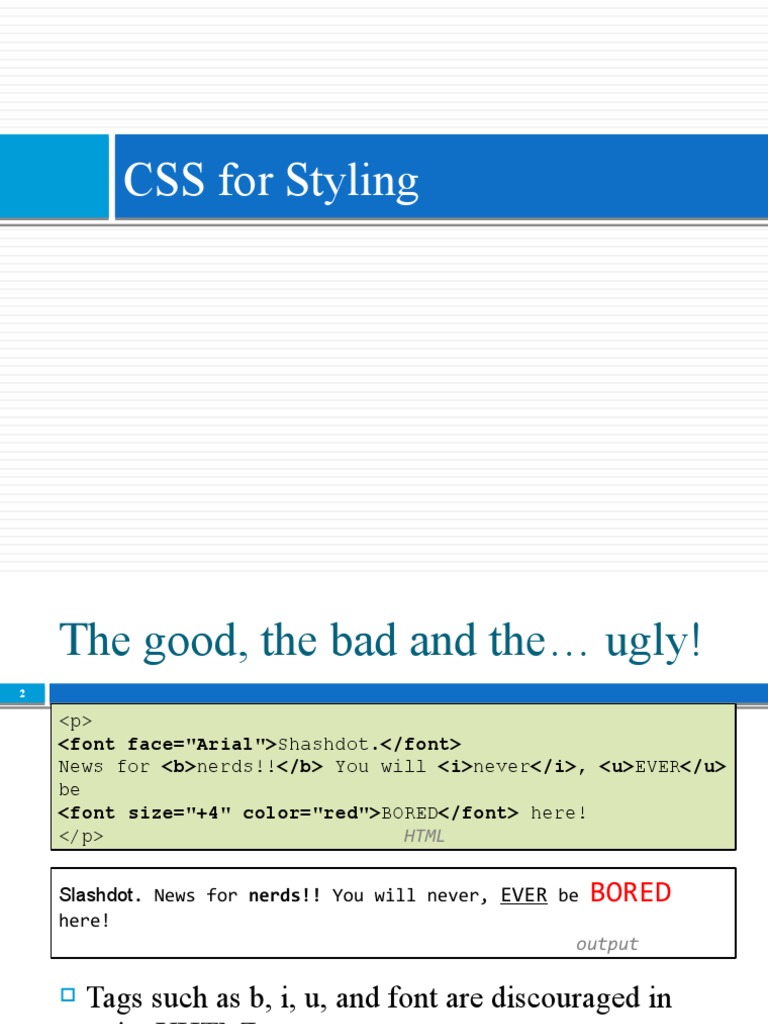 CSS Training | PDF | Html | Html Element