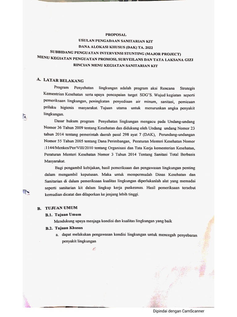 Sanitarian Kit | PDF