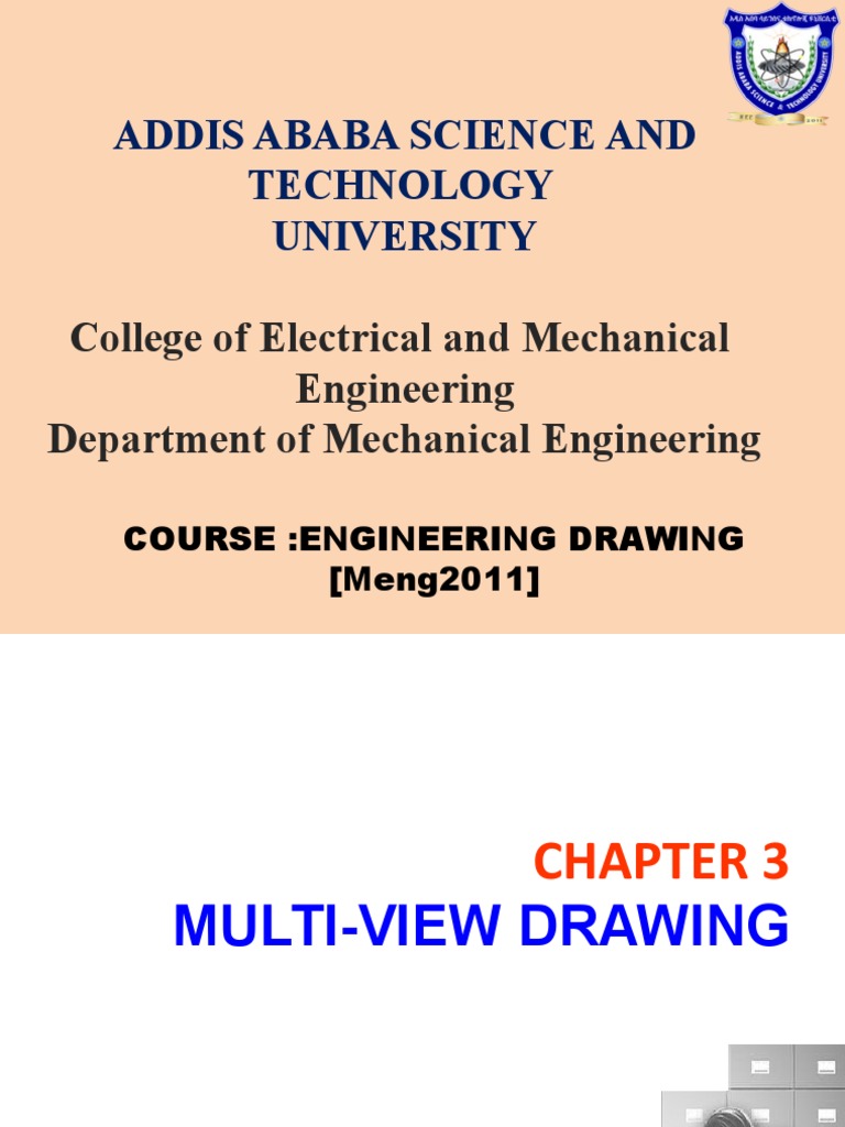 Chapter 3. Multi-View Drawing | PDF | Tangent | Mathematical Concepts