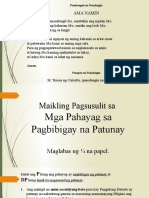 Acknowledgment Receipt Tagalog | PDF