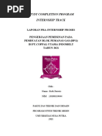 Logbook Internship | PDF