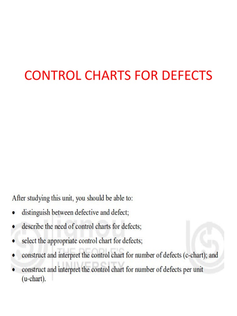 Control Charts For Defects | PDF