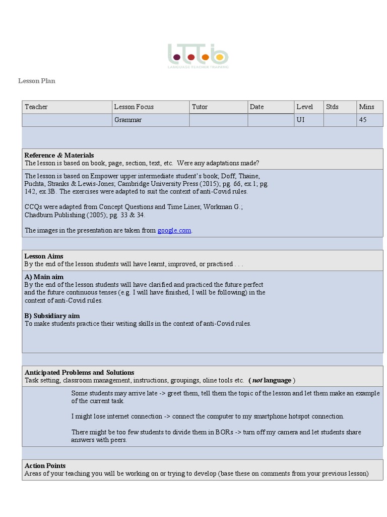 Example LP & LA Grammar | PDF | Syntax | Language Mechanics