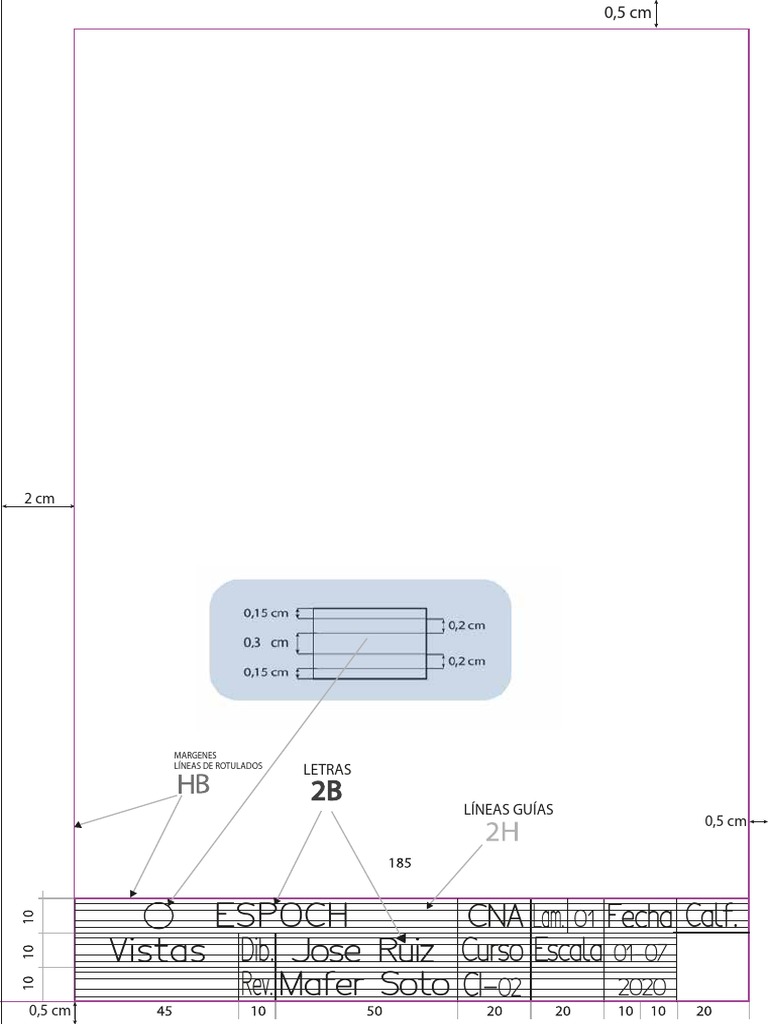 Rotulado A4 y A3 | PDF