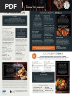 Bar and Block Menu with Prices | PDF | Hamburgers | French Fries