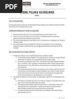 Diesel Fuel Receiving Procedure | PDF | Flow Measurement | Diesel Engine