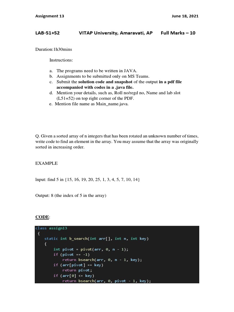 Data Structures and Algorithms Code | PDF | Array Data Structure | Time ...