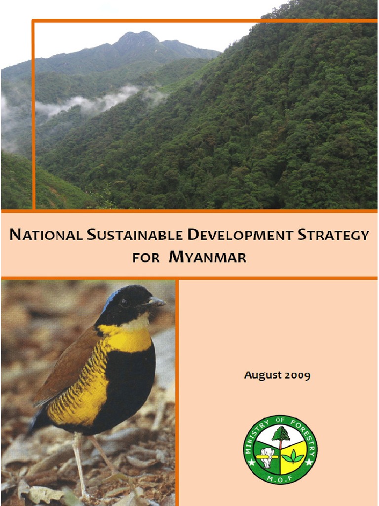 National Sustainable Development Strategy For Myanmar August 2009 | PDF ...