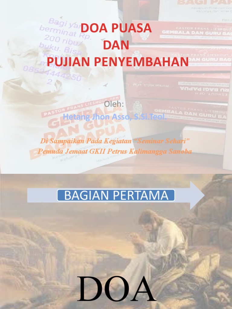 Doa Puasa Dan Pujian Penyembahan | PDF | Agama & Spiritualitas