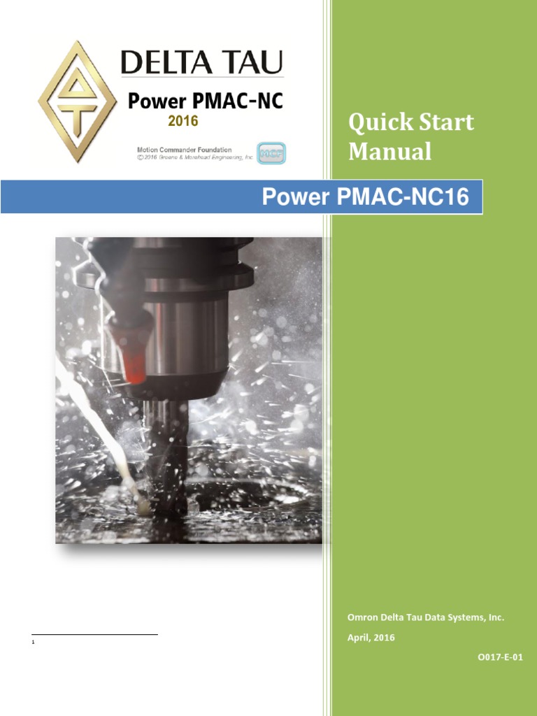 Developer's Quick Start Manual: Power PMAC-NC16 | Download Free PDF | Computer File ...