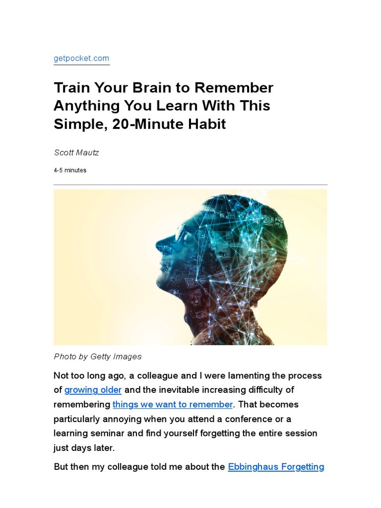 Train Your Brain | PDF | Neuropsychological Assessment | Neuropsychology
