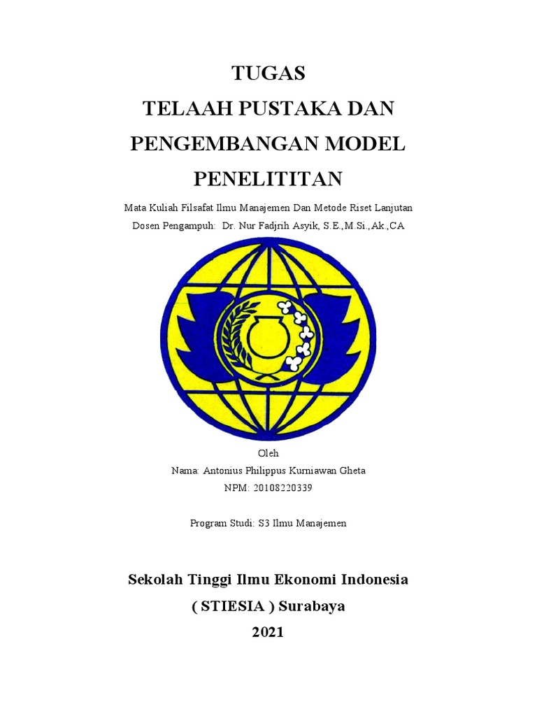 Telaah Pustaka dalam Penelitian Manajemen | PDF