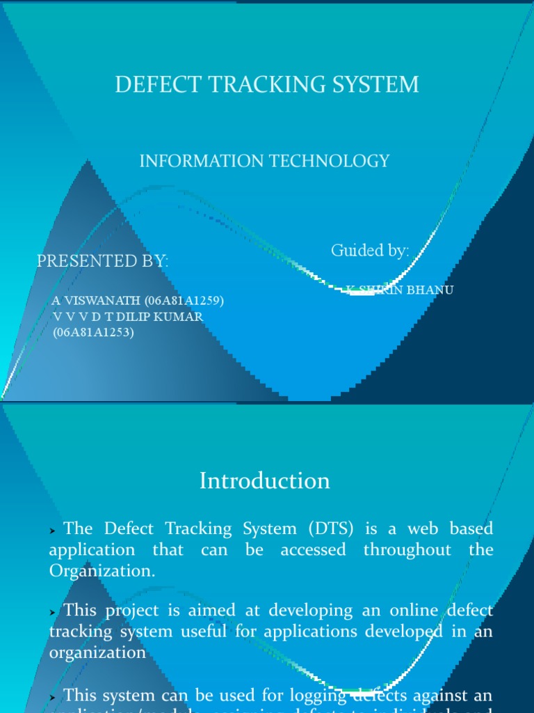 Defect Tracking System Pdf Databases World Wide Web