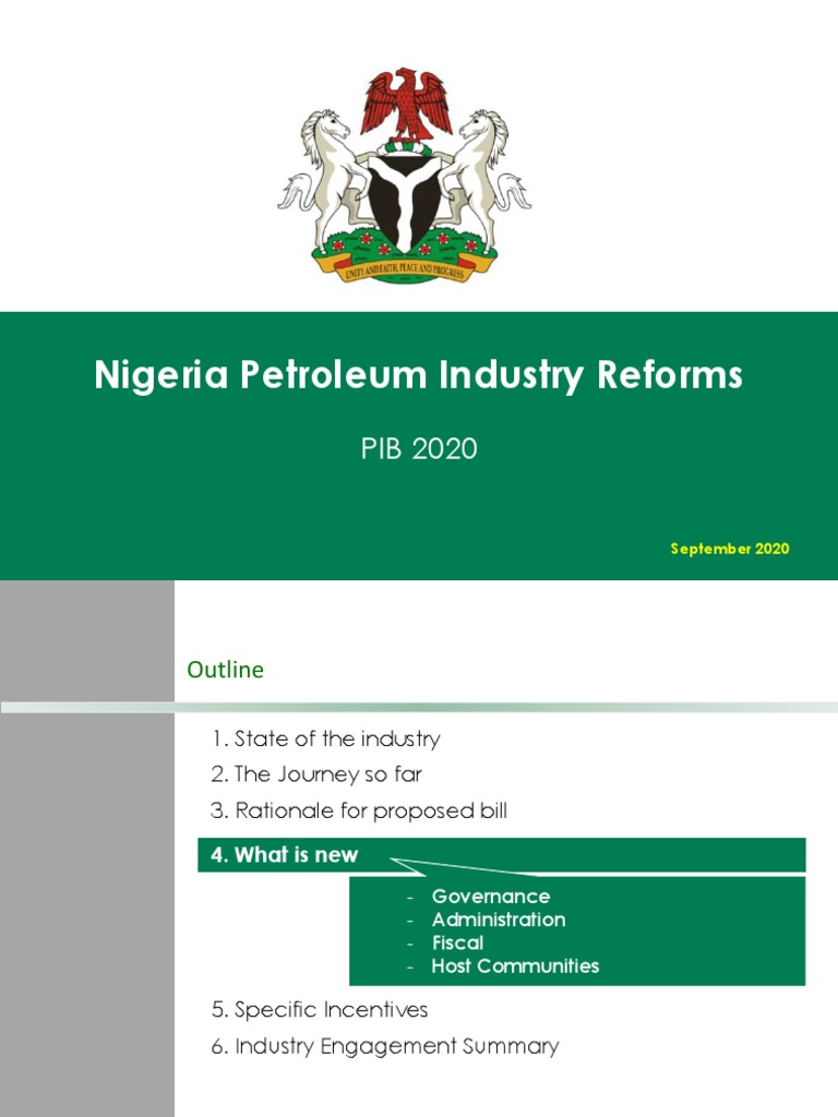 PIB Presentation - 28092020 PDF | PDF | Petroleum | Renewable Energy