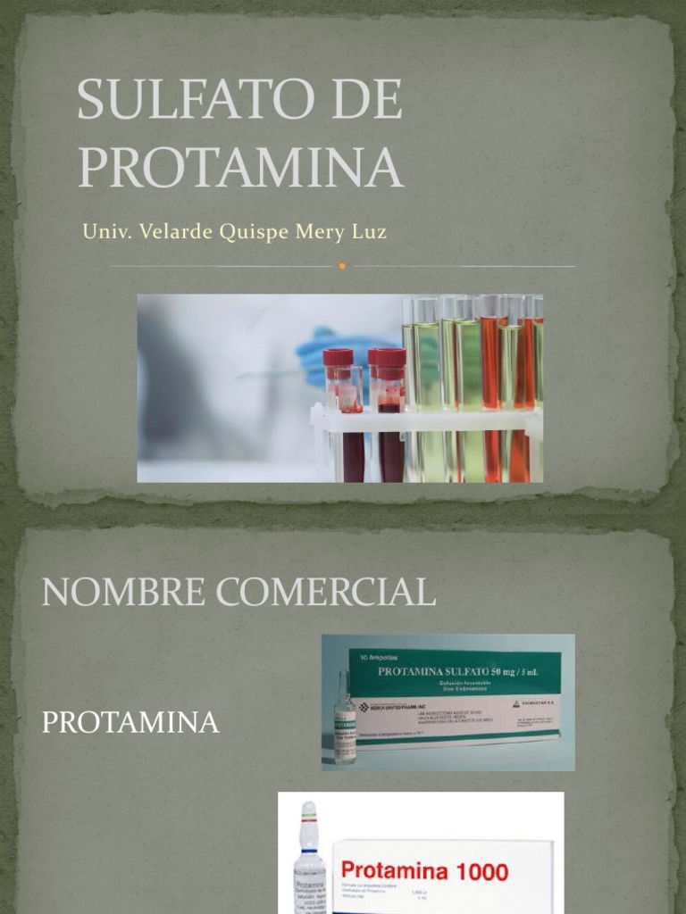 Protamina | PDF
