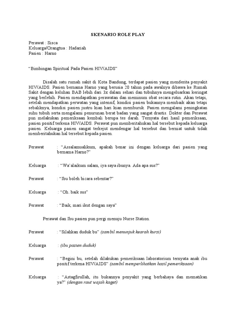 BIMBINGAN ROLE | PDF